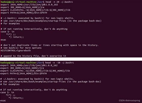 【大数据实验一 】熟悉常用的linux操作和hadoop操作 Csdn博客