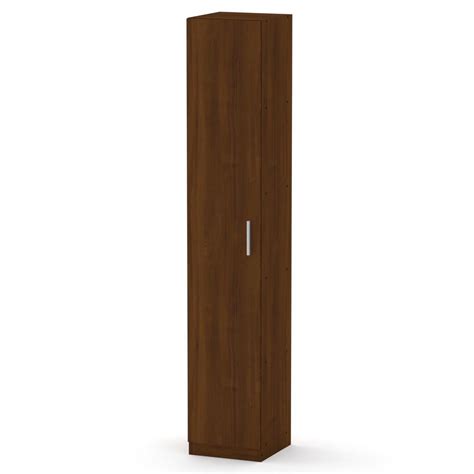 ᐉ Шафа книжкова Компаніт КШ 8 пенал з полицями Горіх еко • Краща ціна в Києві Україні • Купити