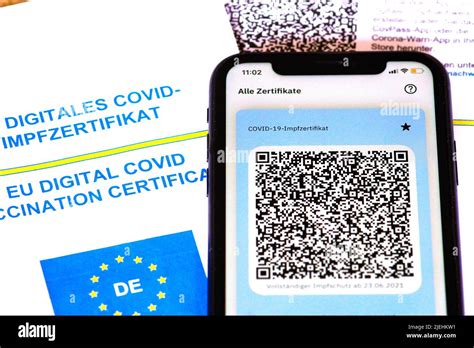 Eu Covid 19 Impfnachweis Reisepass Impfausweis App Scan Scannen