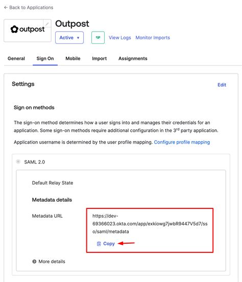 Configuring Saml Sso With Okta