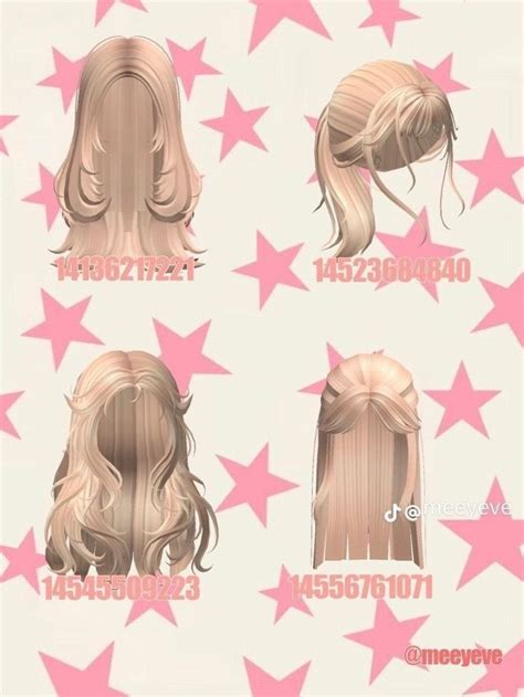 Berry Avenue Blonde Hairs In 2024 Cute Blonde Hair Roblox Pictures Blonde Hair