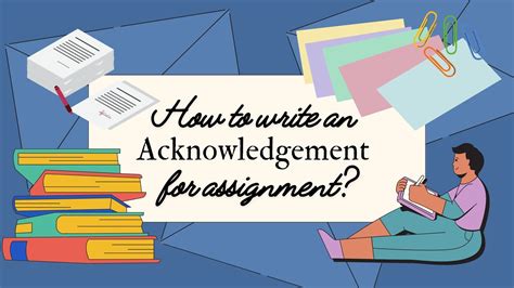 How To Write An Acknowledgement For An Assignment The Assignment Ninjas