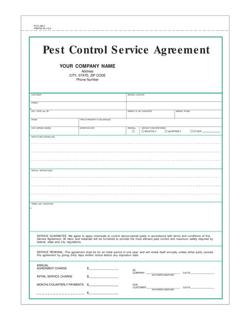 Pest Control Certificate Format Fill Online Printable Throughout