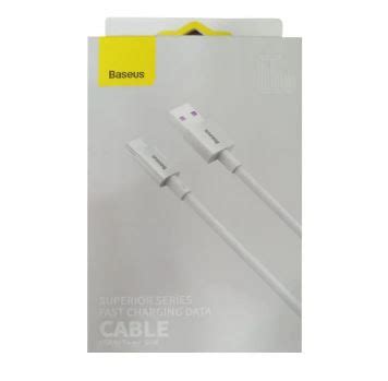 Baseus Mini White Cable USB To Type C W Fast Charging
