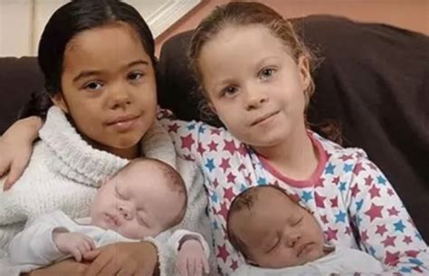 Woman Gave Birth To Twins With Different Skin Colors But After 7 Years