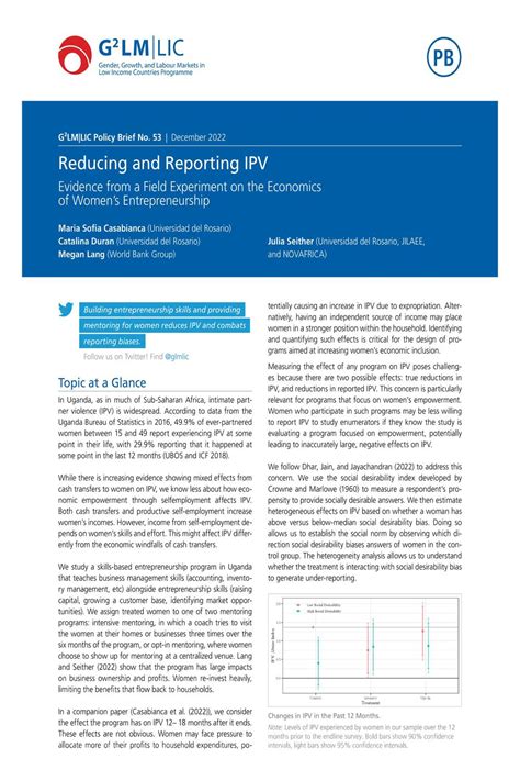 Reducing And Reporting IPV