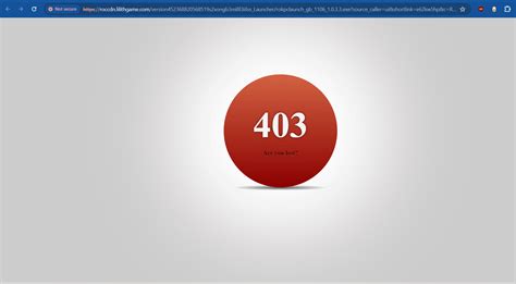 Help Why Do I Get An Error Every Time I Try To Download Rok Pc On Their Official Website R