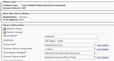 Softphone Jabber Client Unable Connected Cisco Community