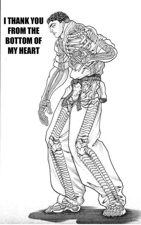 Baki The Grappler Whip Strike Bone Anatomy Artistas Marciales