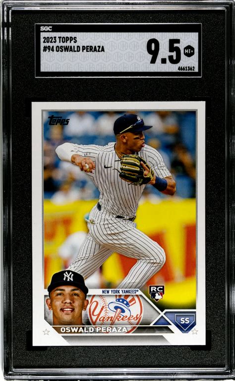 2023 Topps Series 1 94 Oswald Peraza Rc For Sale Online Ebay