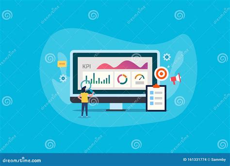 Monitoring Metrics To Demonstrate Continuous Progress Concept Data Analysis Key Performance