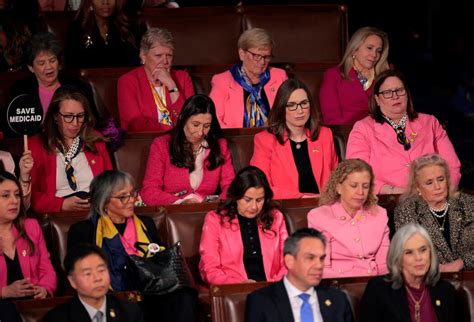 Congresswomen Wore Pink To Protest Trump But What Does It Achieve