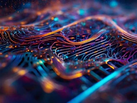 Premium Photo Intricately Intertwined Circuits Form A Bewildering Numinous Neural Network