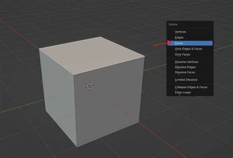 The Different Ways To Delete And Dissolve Geometry Blender Base Camp