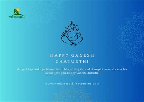 Venkata Narayana Vemula On Linkedin Wishing You A Blessed And Joyful Ganesh Chaturthi