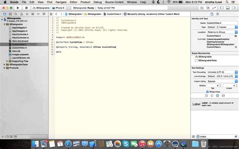 Ibdesignable Xcode 6 Youtube