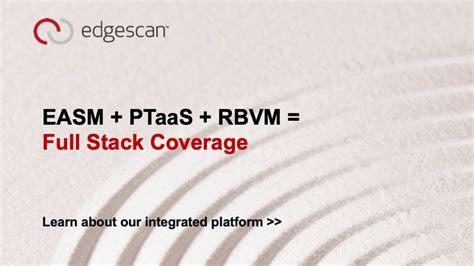 Edgescan On Linkedin Riskmanagment Informationsecurity Devops Cybersecurity Easm