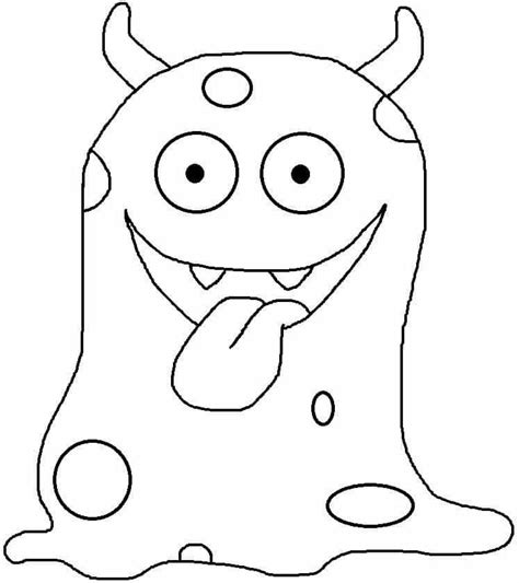 Classdojo Monsters Sketch Coloring Page