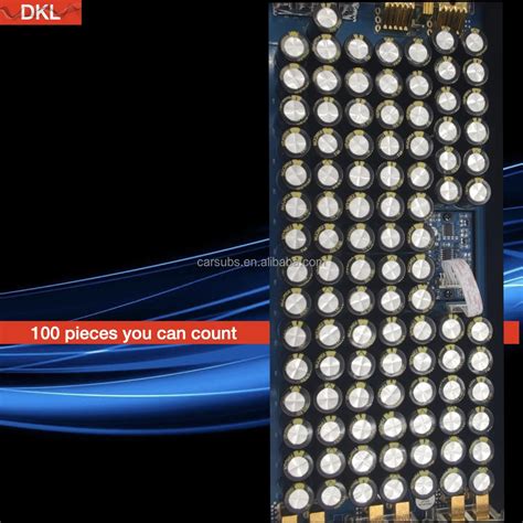 Car Stereo Amplifier Capacitors 100pcs 2000w 1 Farad