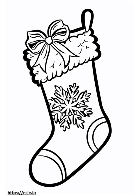 Xmas Stocking Free Printable