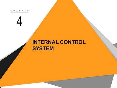 Elements Of Internal Control Structure Identify The Related Intern Pdf