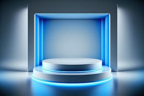 부드러운 컬러 제품 디스플레이 연단 금속 배경 화장품 배치용 받침대 3d 렌더링 0명에 대한 스톡 사진 및 기타 이미지 0명 3차원 형태 가정의 방 Istock