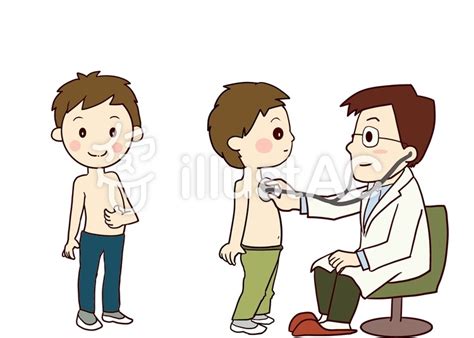 健康診断イラスト No 1091257／無料イラストなら「イラストac」