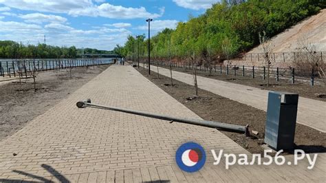 Какие участки набережной Урала в Оренбурге остаются закрытыми Схема Урал56 Ру Новости Орска