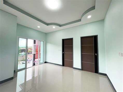 แบบบ้านสไตล์โมเดิร์น ขนาด 2 ห้องนอน 1 ห้องน้ำ 1 ห้องรับแขก