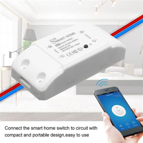 WiFi Smart Switch A W Wireless Remote Switch Timer APP Control Universal Smart Home