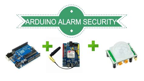 Arduino Alarm Security System Sms Message Arduino Gsm Pir أردوينو Youtube