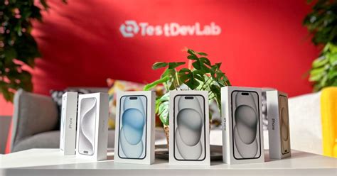 Testdevlab On Linkedin The Brand New Iphone 15 Lineup Has Joined Our Massive 3500 Test Device…