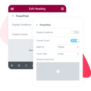 Elementor Custom Cursor PowerPack Addons For Elementor