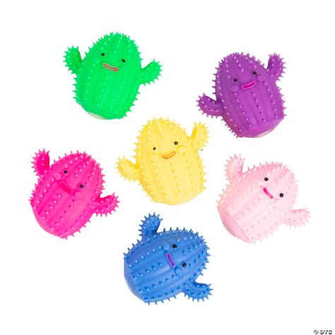 Cute Slow Rising Cactus Squishes 12 Pc Discontinued