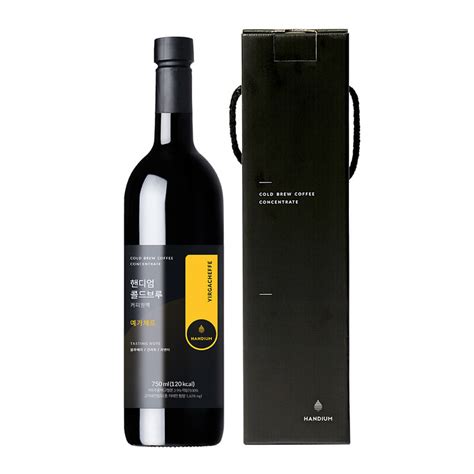 콜드브루 원액 에티오피아 예가체프 750ml 핸디엄