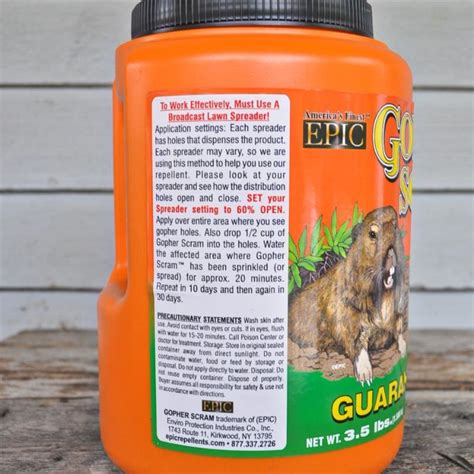 Gopher Scram Pinetree Garden Seeds