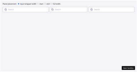 Algolia Autocomplete Example Panel Placement Codesandbox