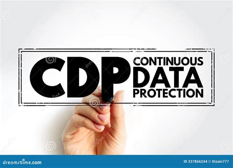 Cdp Continuous Data Protection Refers To Backup Of Computer Data By Automatically Saving A