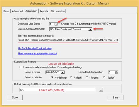 SIK SQL Insertion ACH Treasury Software