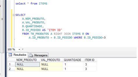 Banco De Dados Inserir Varios Itens Com O Mesmo Idpedido Sql Sever