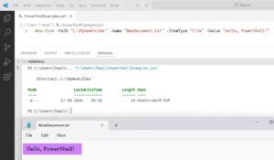 How To Use PowerShell New Item To Create Files And Directories