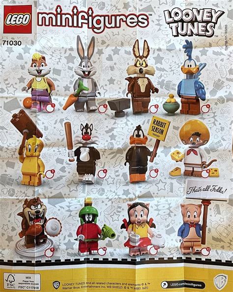 Lego Looney Tunes Collectible Minifigures Coming