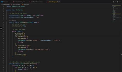 Javadevelopment Tictactoegame Techinternship Internpe Programming Sanskar Garg
