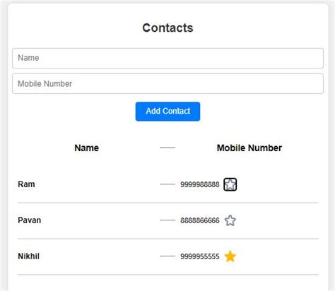 Yervala Samanvith Reddy On Linkedin 🚀 Excited To Introduce My Latest Project The Contacts App