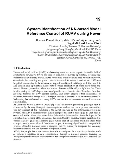 Pdf System Identification Of Nn Based Model Reference Control Of Ruav
