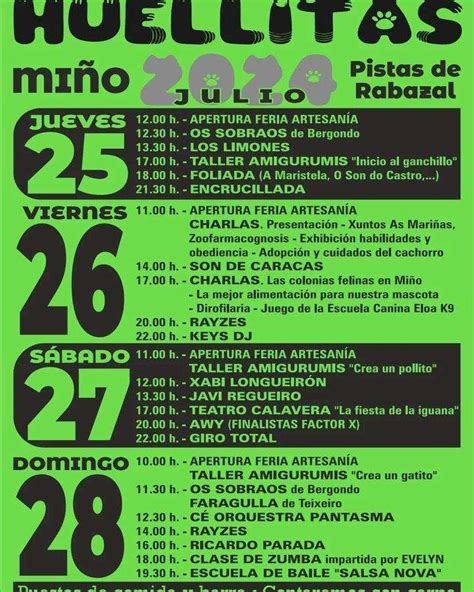 Festival Huellitas En Miño