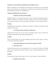 RESERCH SKILLS FOR ACADEMIC STUDY Task 4 1 1 Doc The Impact Or Role Of Big Data And