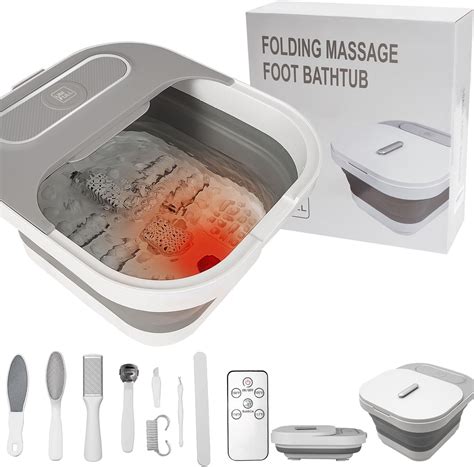 Unifull Collapsible Foot Spa Bath With Heat Motorized