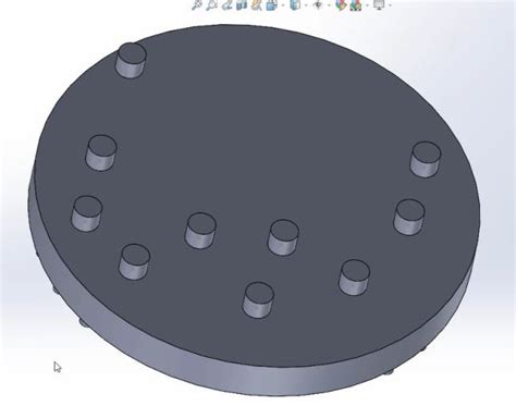 آموزش دستور Sketch Driven Pattern نرم افزار Solidworks مهندس یار