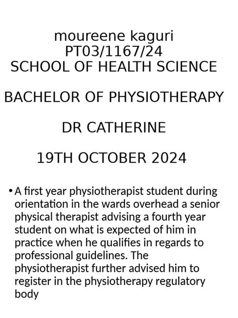 Assignment Tutorial 2 Pdf Physical Therapy Medicine